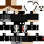 Halloween skeleton skin | Minecraft Skin