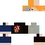 bionic but ginger and low quality | Minecraft Skin