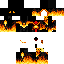Fire lord before fusion with ice lord | Minecraft Skin