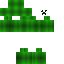 +| Green Inverse Glow Creeper |+ | Minecraft Skin