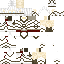 Snow Elf - Alex - Light Armor with Masked Hood Down | Minecraft Skin