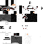 black/white bape hoodie | Minecraft Skin