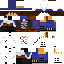 Moonshine Soldier Skin - Ben's Version [Final - Blue Hat] | Minecraft Skin