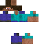 Steve with stubble restored | Minecraft Skin